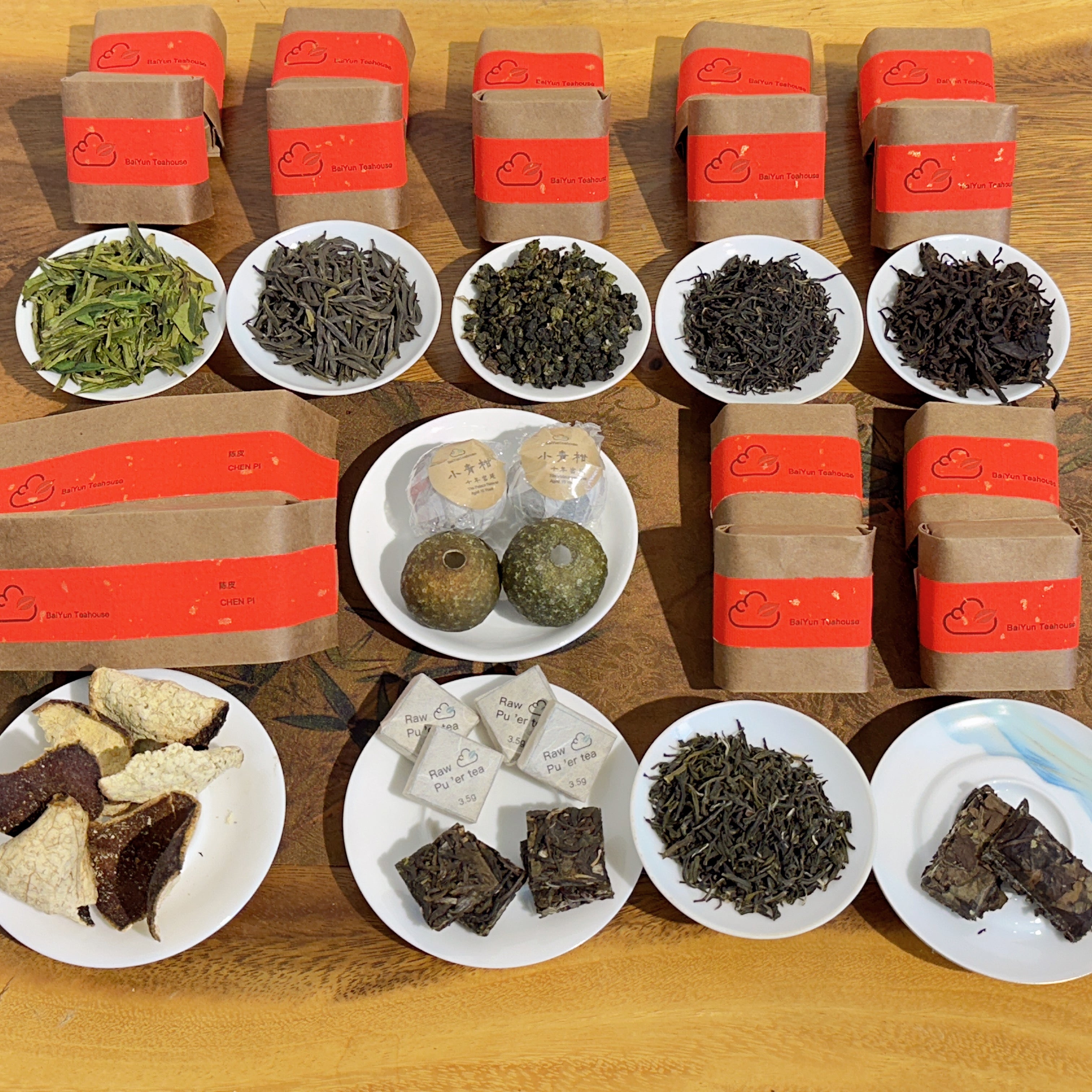 10 Premium Gongfu Teas Gift Set | 6 Tea Categories + 4 Signature Class ...
