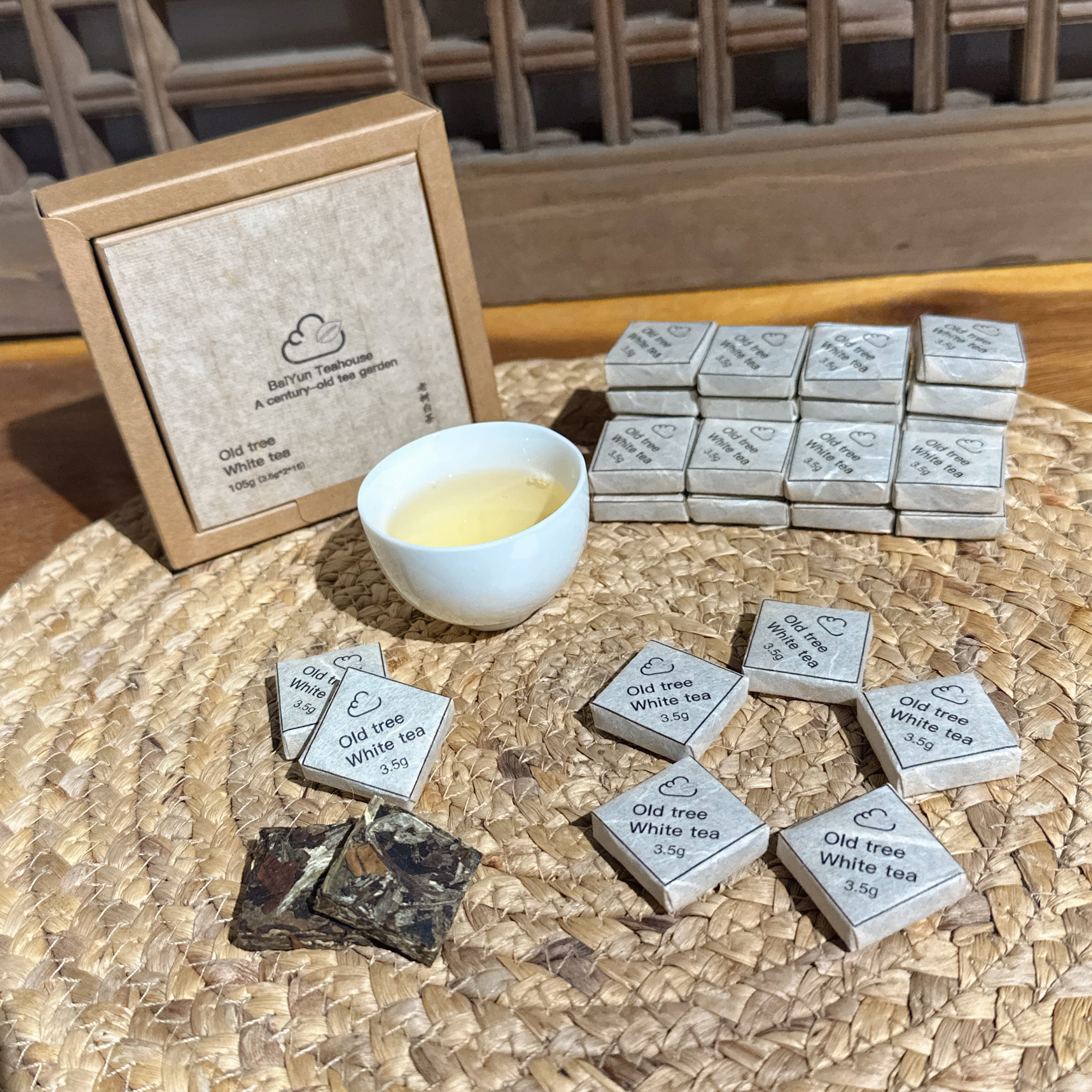 2025 Ancient Tree White Tea Mini Bricks（From Our Own Tea Garden ...